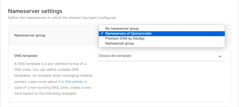 How to create a zone? – Openprovider